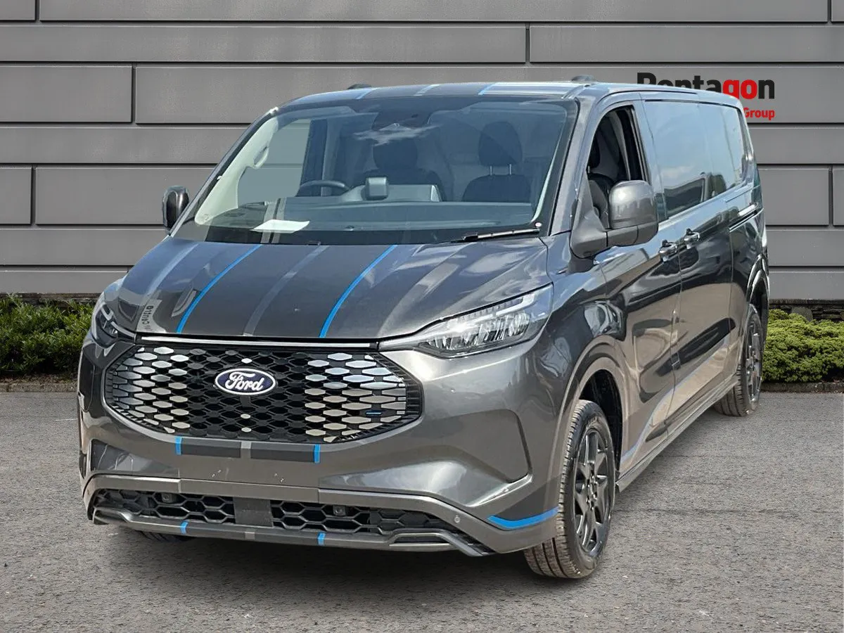 Ford E Transit Custom 65kwh 320 Sport L1 H1 218ps Rwd Auto Panel for ...