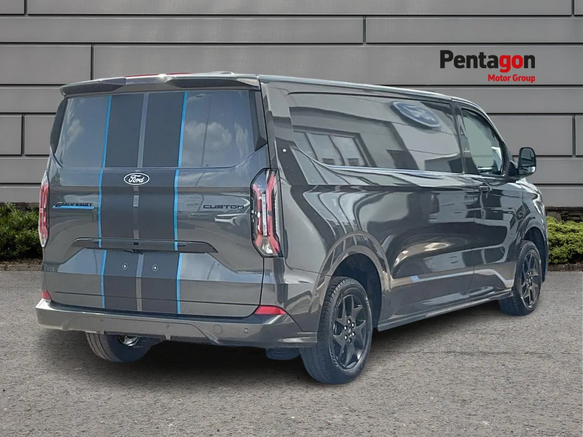 Ford E Transit Custom 65kwh 320 Sport L1 H1 218ps Rwd Auto Panel for ...